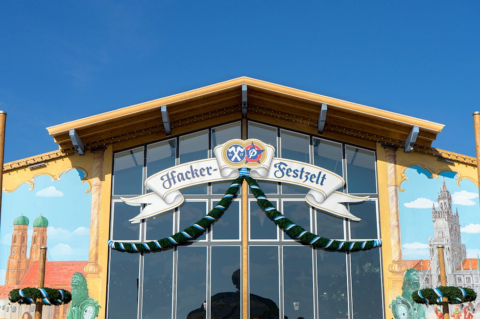 Hacker-Festzelt - Das Hackerzelt auf dem Oktoberfest