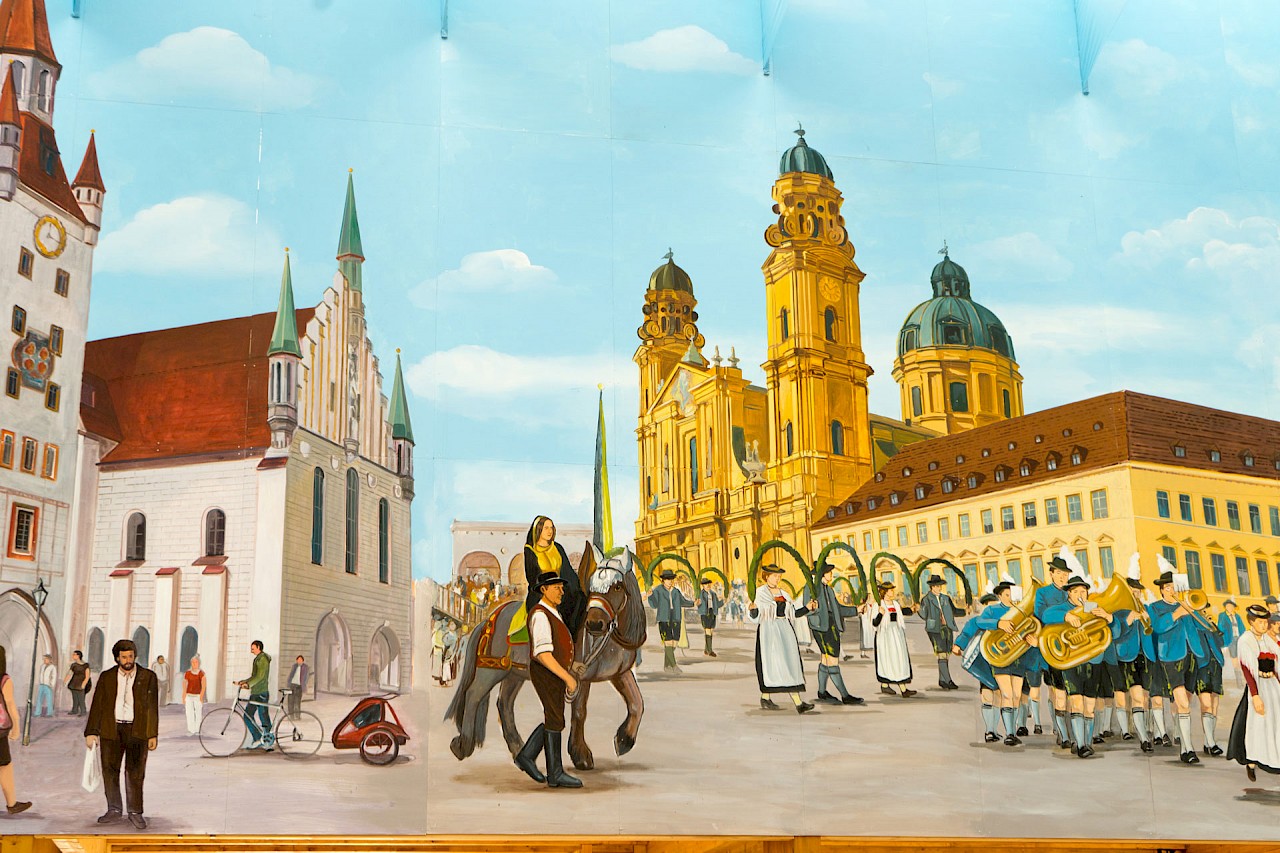 Hacker-Festzelt - Das Hackerzelt auf dem Oktoberfest