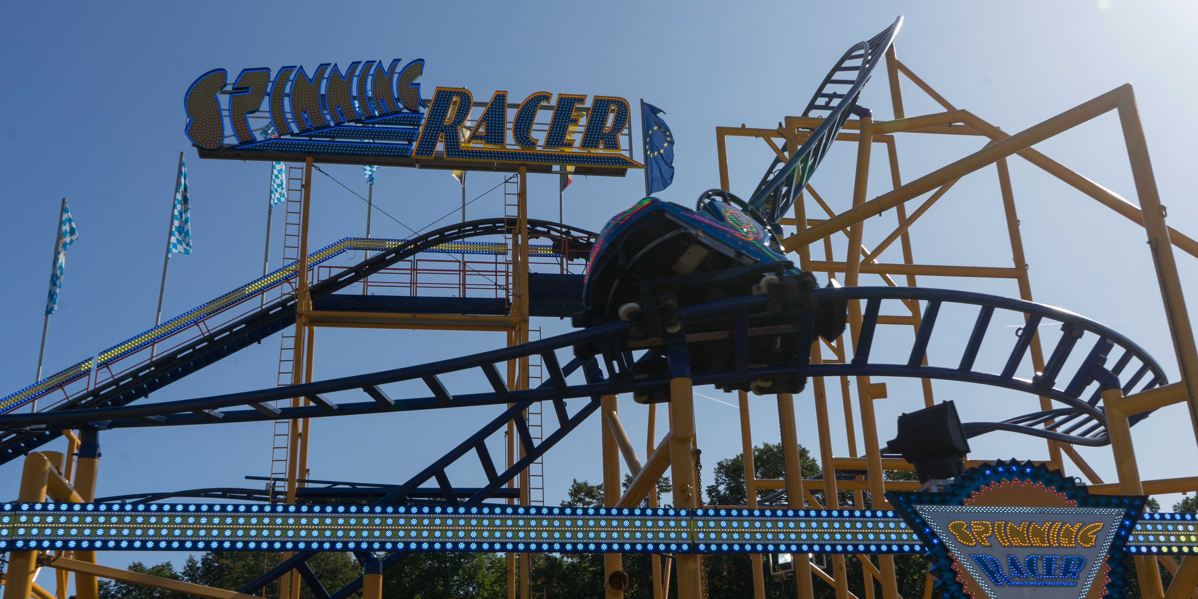 Spinning Racer - Achterbahn auf dem Oktoberfest