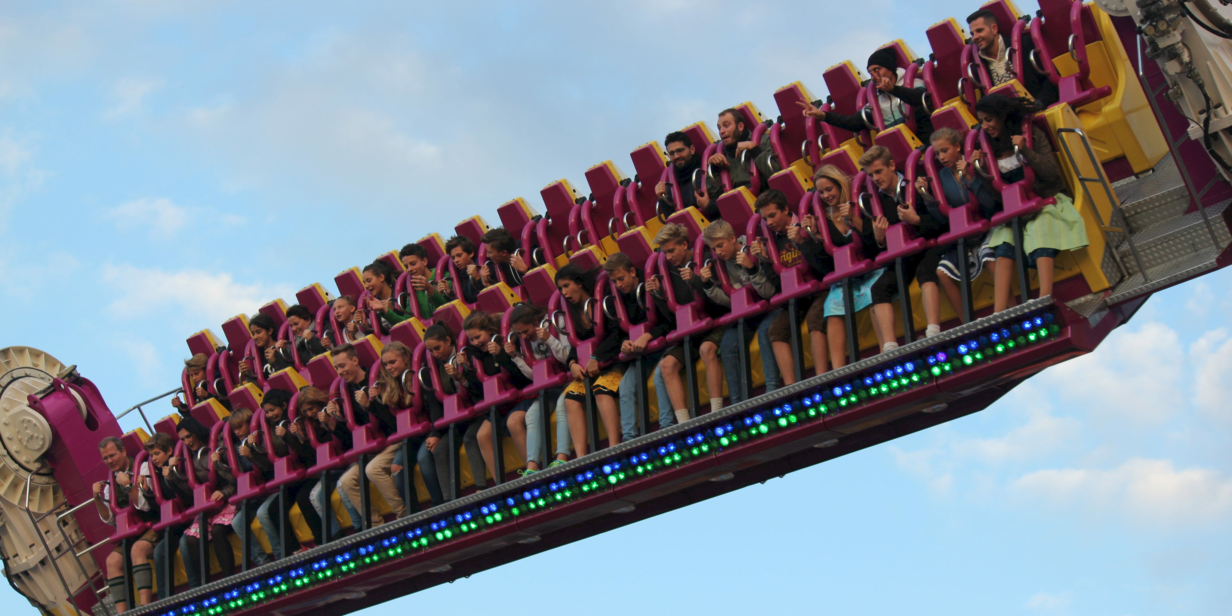 Top Spin - Fahrgeschäft auf dem Münchner Oktoberfest