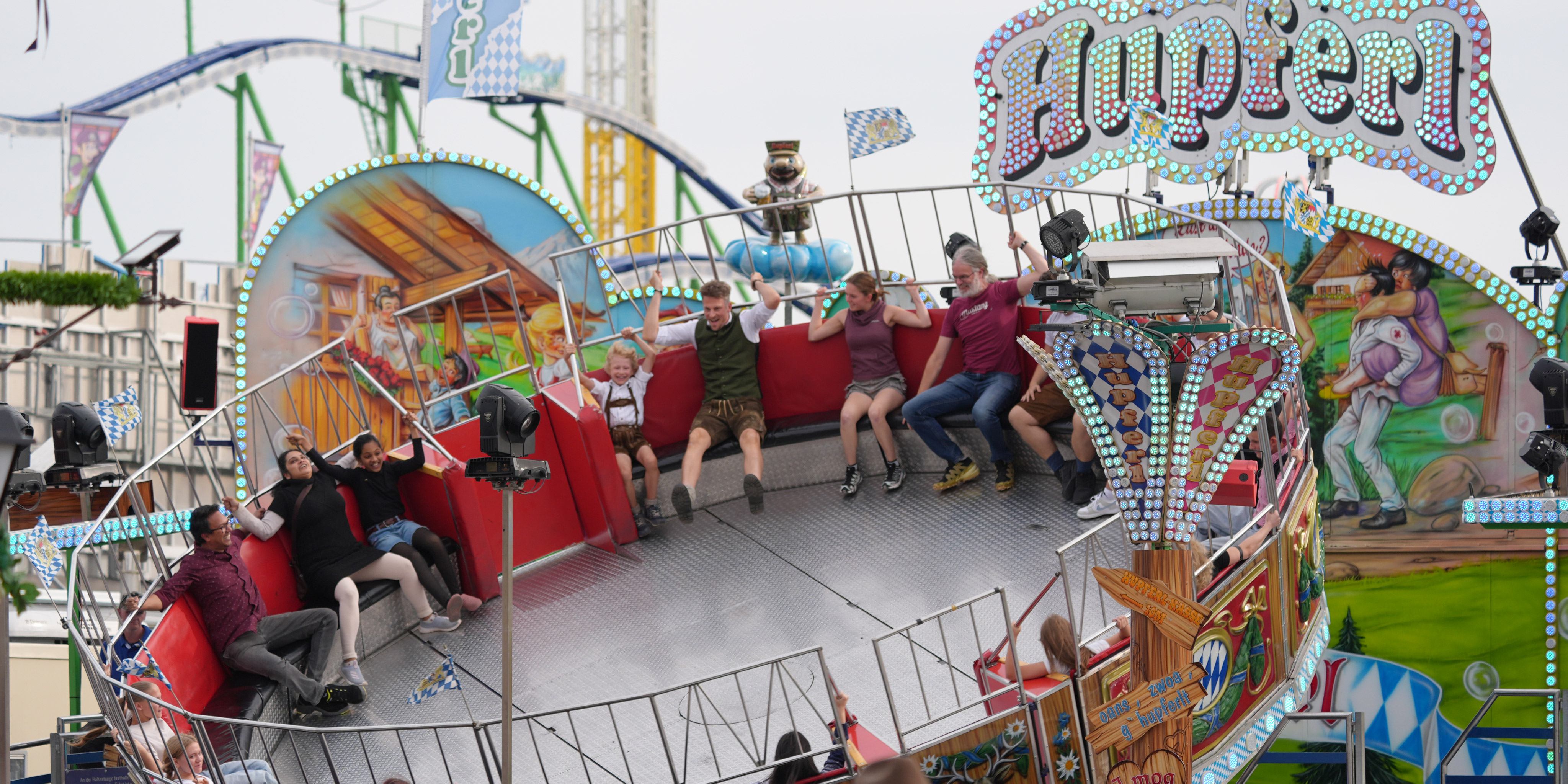 Hupferl - Karussell auf dem Münchner Oktoberfest
